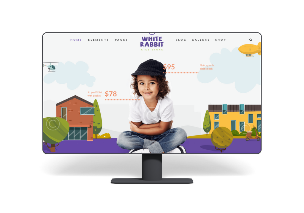 Kids Fashion - E-commerce - Web Designer Kuwait